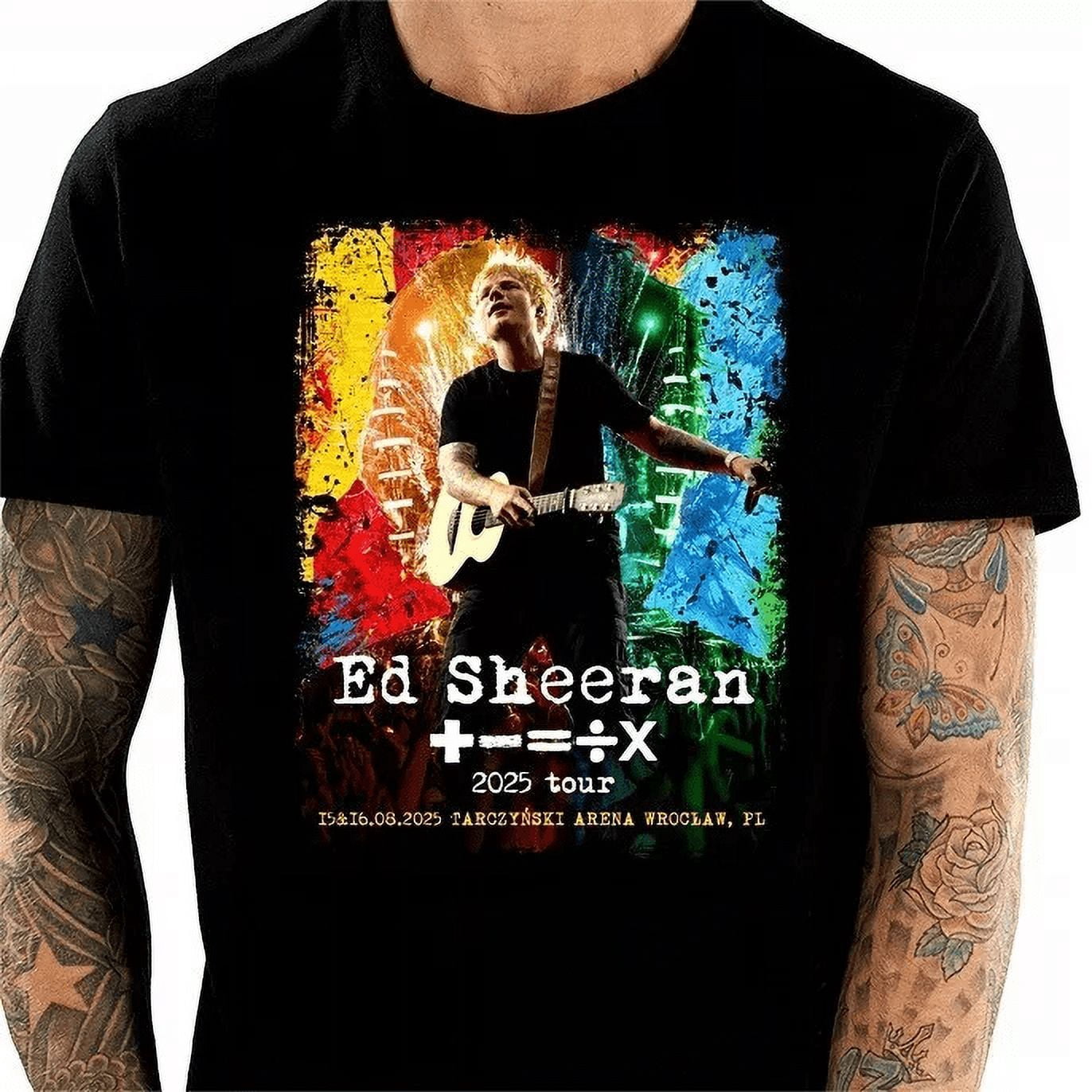 ED! SHEERAN! THE MATHEMATICS TOUR 2025 T SHIRT for fans men women ...