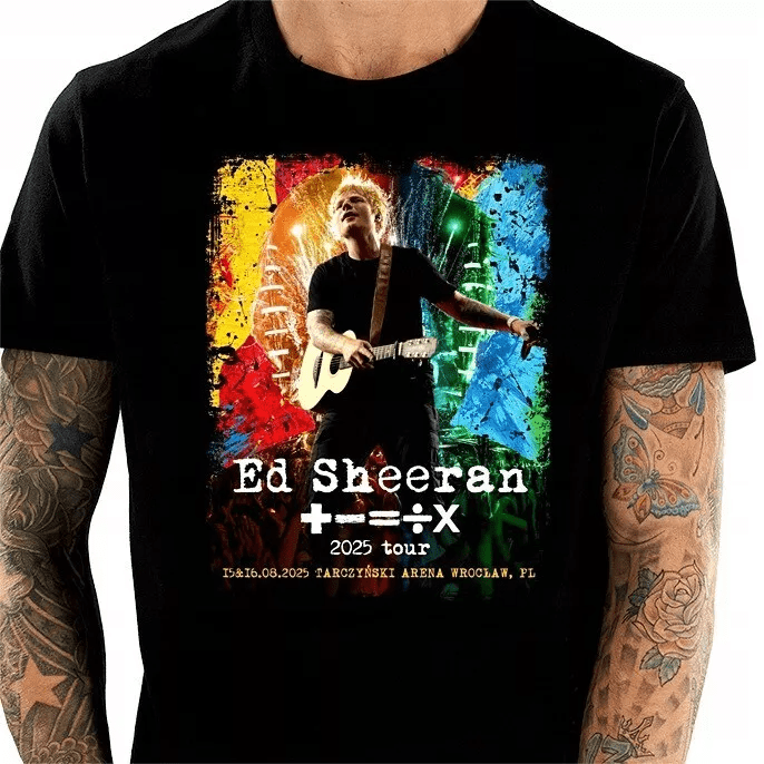ED! SHEERAN! THE MATHEMATICS TOUR 2025 T SHIRT for fans men women ...