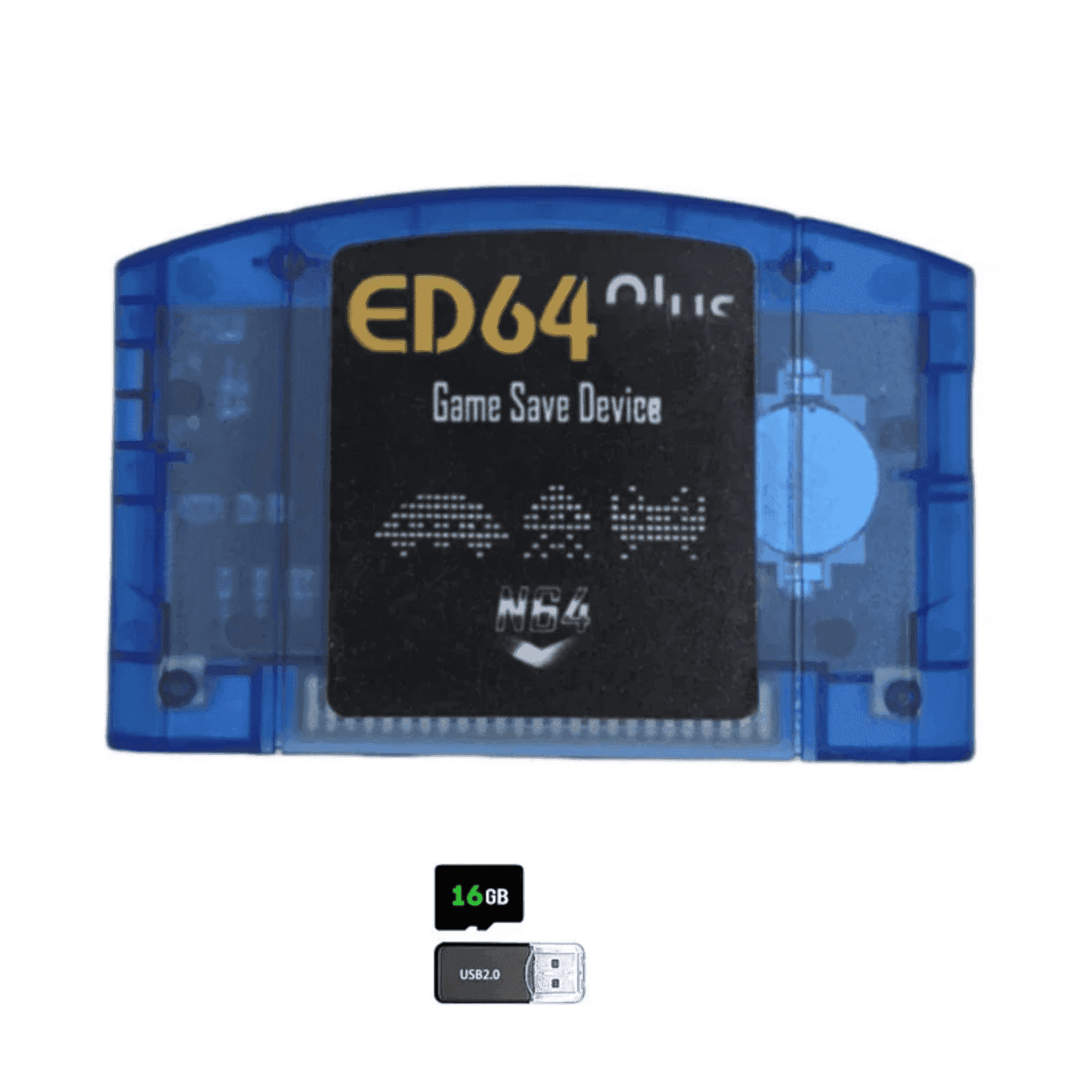 ED64 Game Cartridge Card for 64 N64 Console US Version ,16G (800+) Game ...