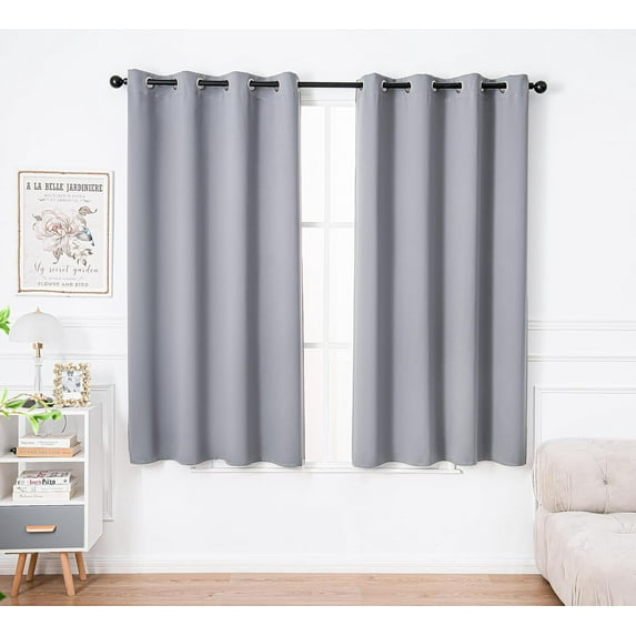 EDASCV-Blackout Curtains,Room Darkening Heat Insulated Ring TOP Window ...