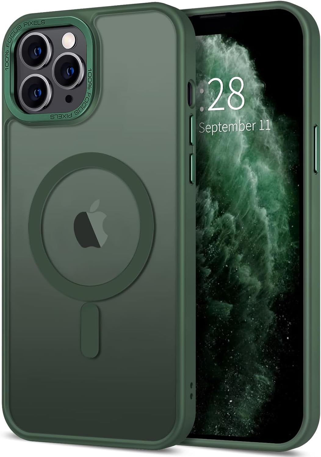 EDASCV-Case for iPhone 11 Pro Max Case Magnetic Translucent Matte Phone ...