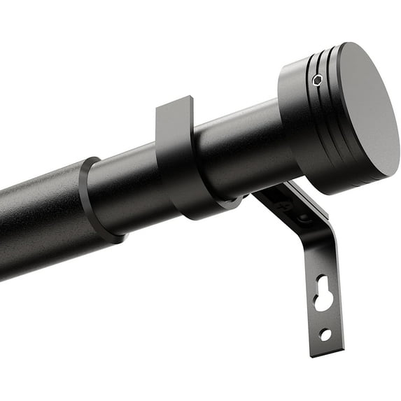EDASCV-Curtain Rods, 18 to 109 Inch Adjustable Curtain Rods for Windows ...