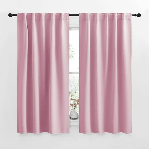 EDASCV-RV Curtains for Camper Windows - (Rouge Pink Color) 42x50 Inch ...