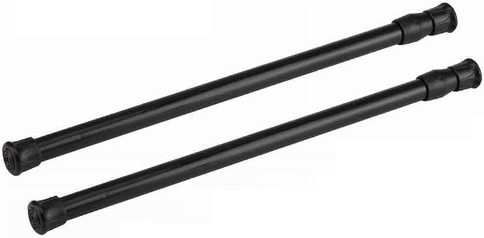 EDASCV-Tension Rods, 2 Pack 28-48 Inches Adjustable Spring Steel ...