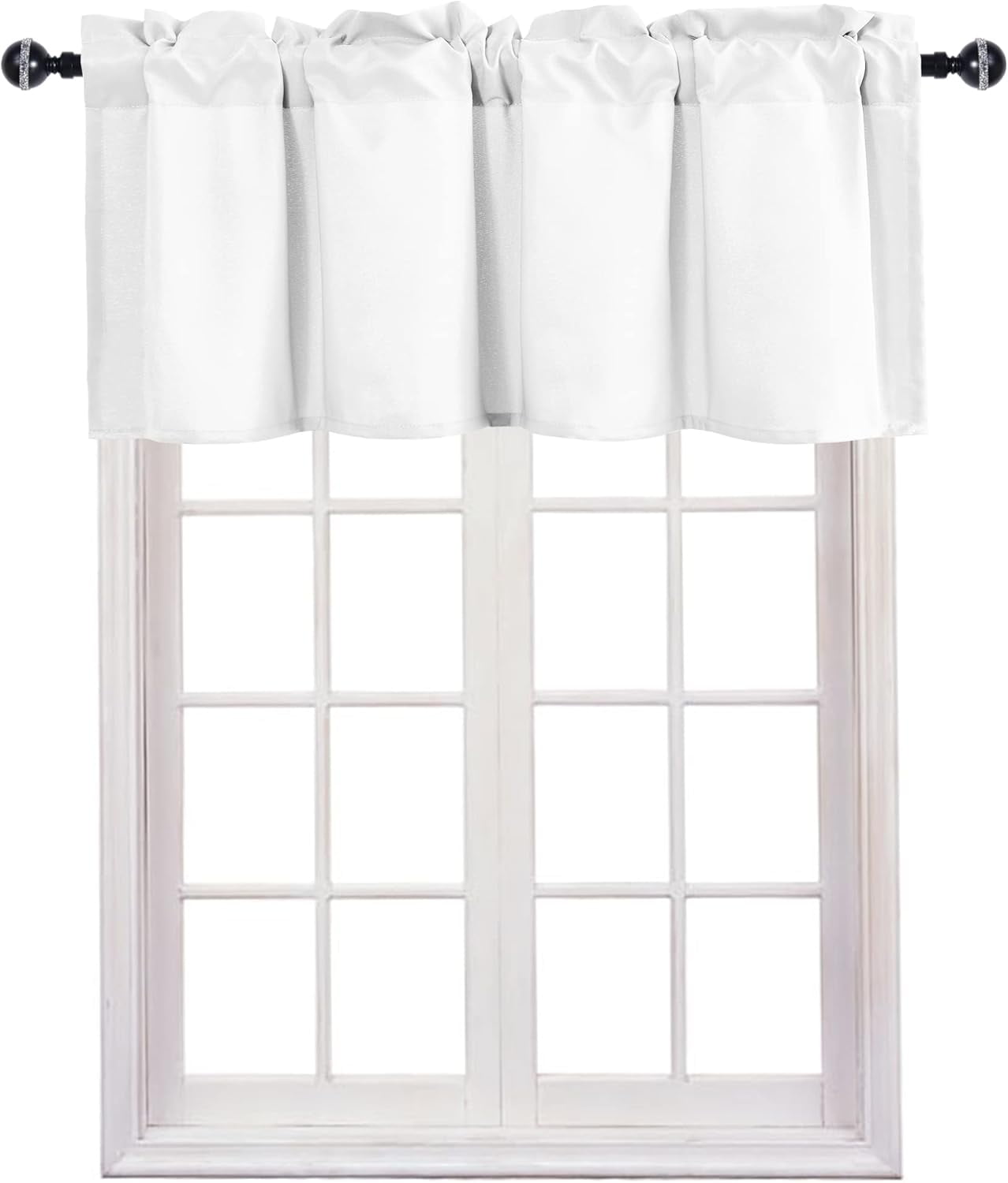 EDASCV-Valance Curtains for Kitchen Window Valances for Living Room ...