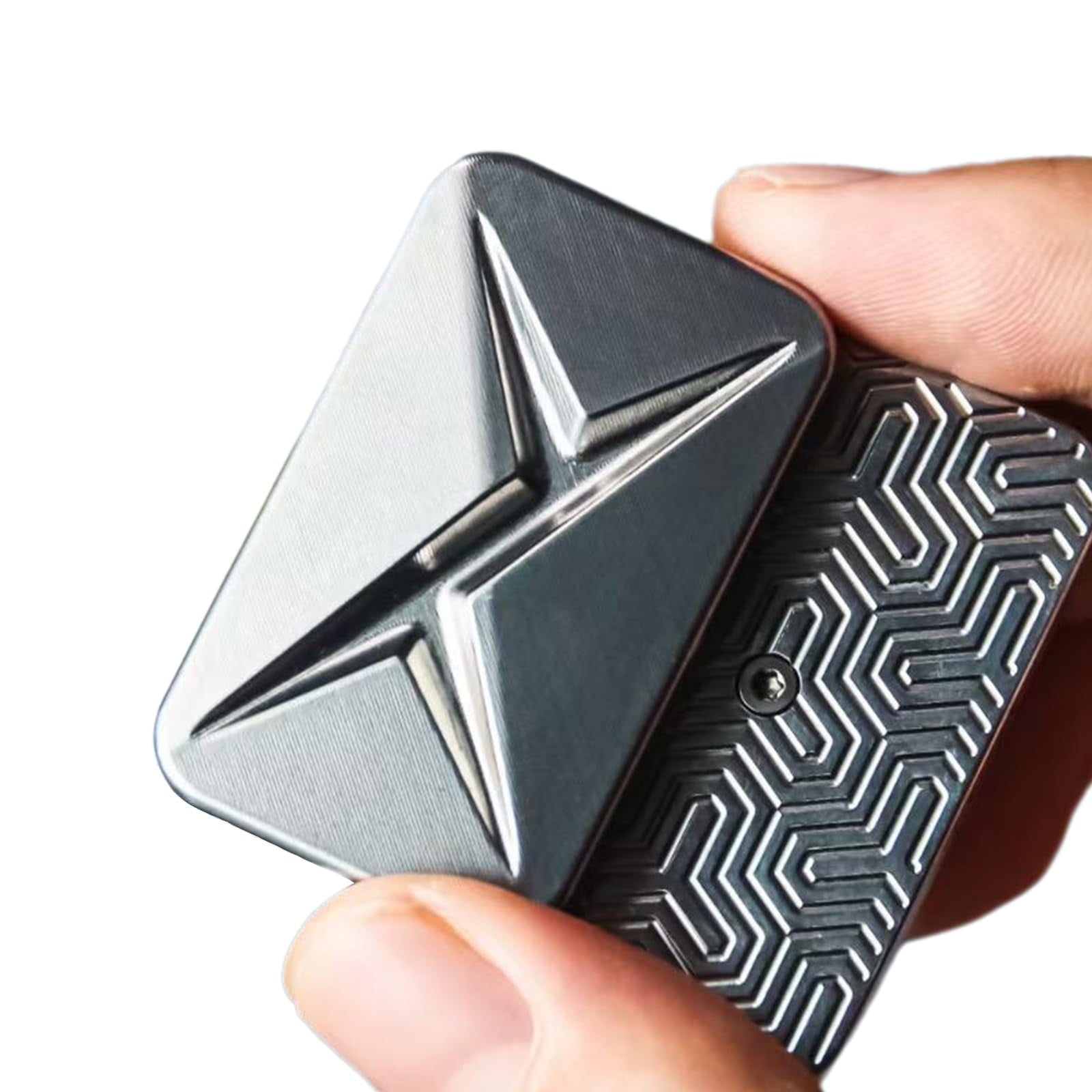 EDC Fidget Slider Trackless Fidget Spinner Black Technology Fidget Toys ...