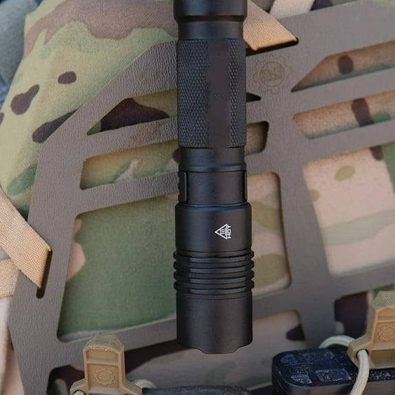 EDC High Performance Multi-Fuel Tactical Flashlight, Includes Non ...