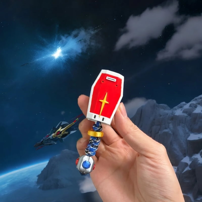 EDC Shield Pushing Card Haptic Crisp Sound Decompression Push Slider ...