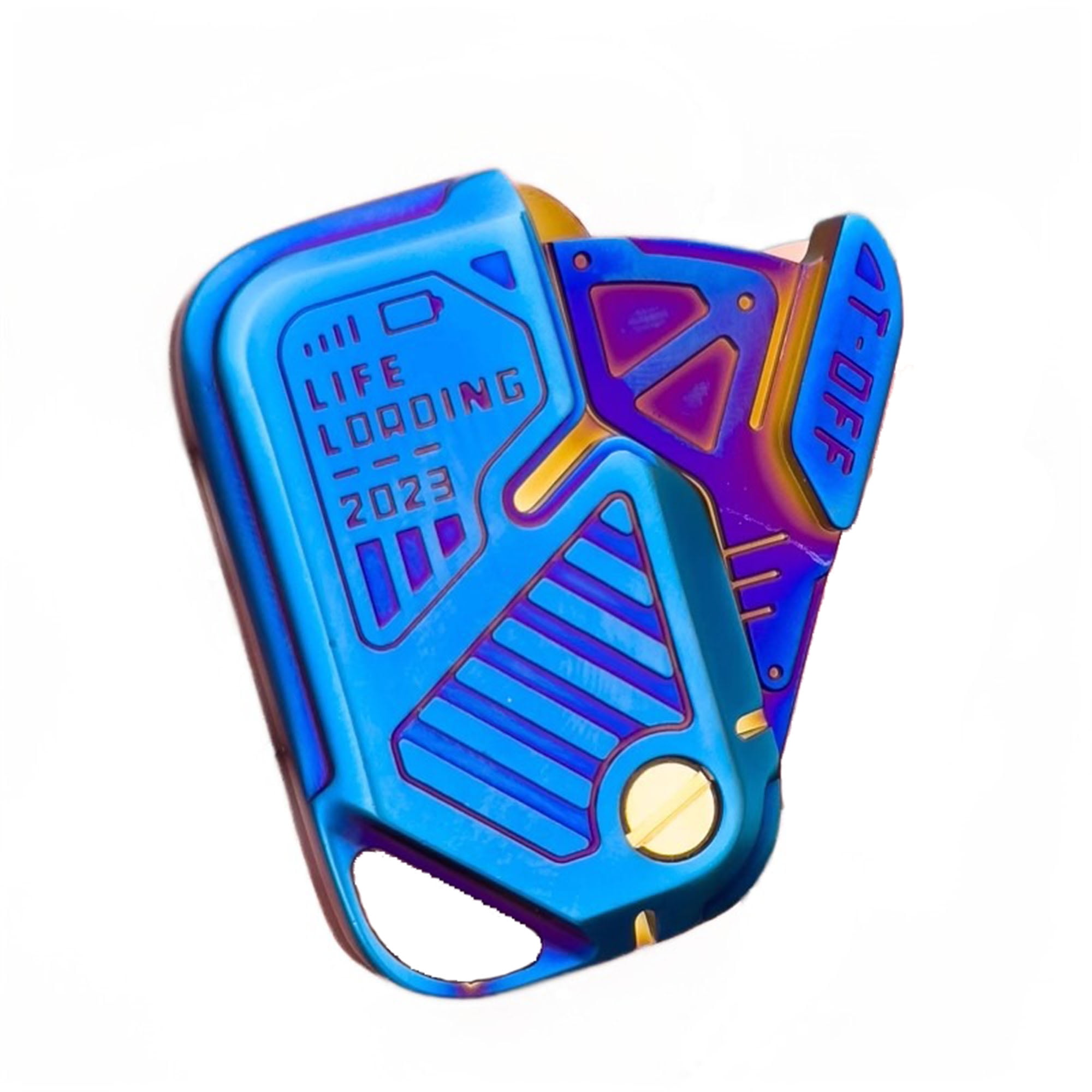 EDC Toy Swing Slider Color Change Limited Metal Fidget Slider ...