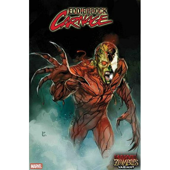 EDDIE BROCK: CARNAGE #9 ROD REIS MARVEL ZOMBIES VARIANT Marvel Comic ...