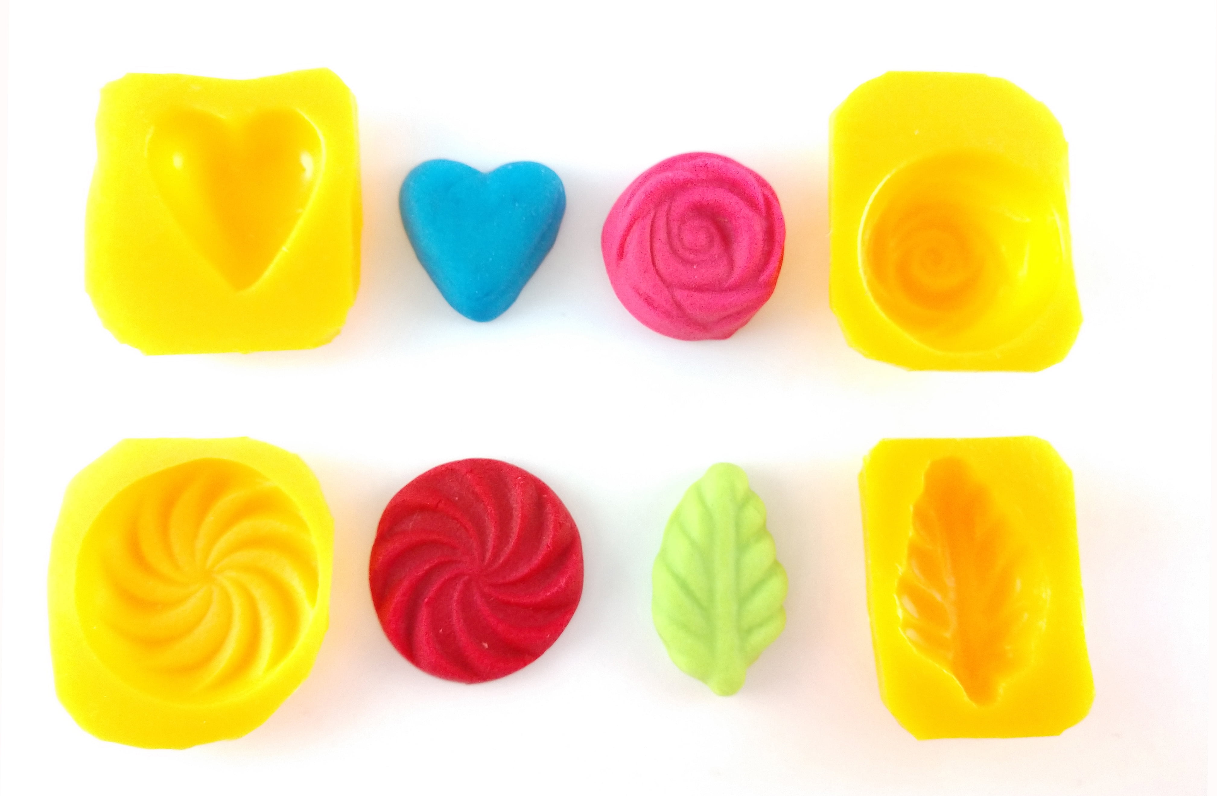 EDELAINE'S Assortment 4 Set 4 Cavity Silicone Molds for Cream Cheese ...
