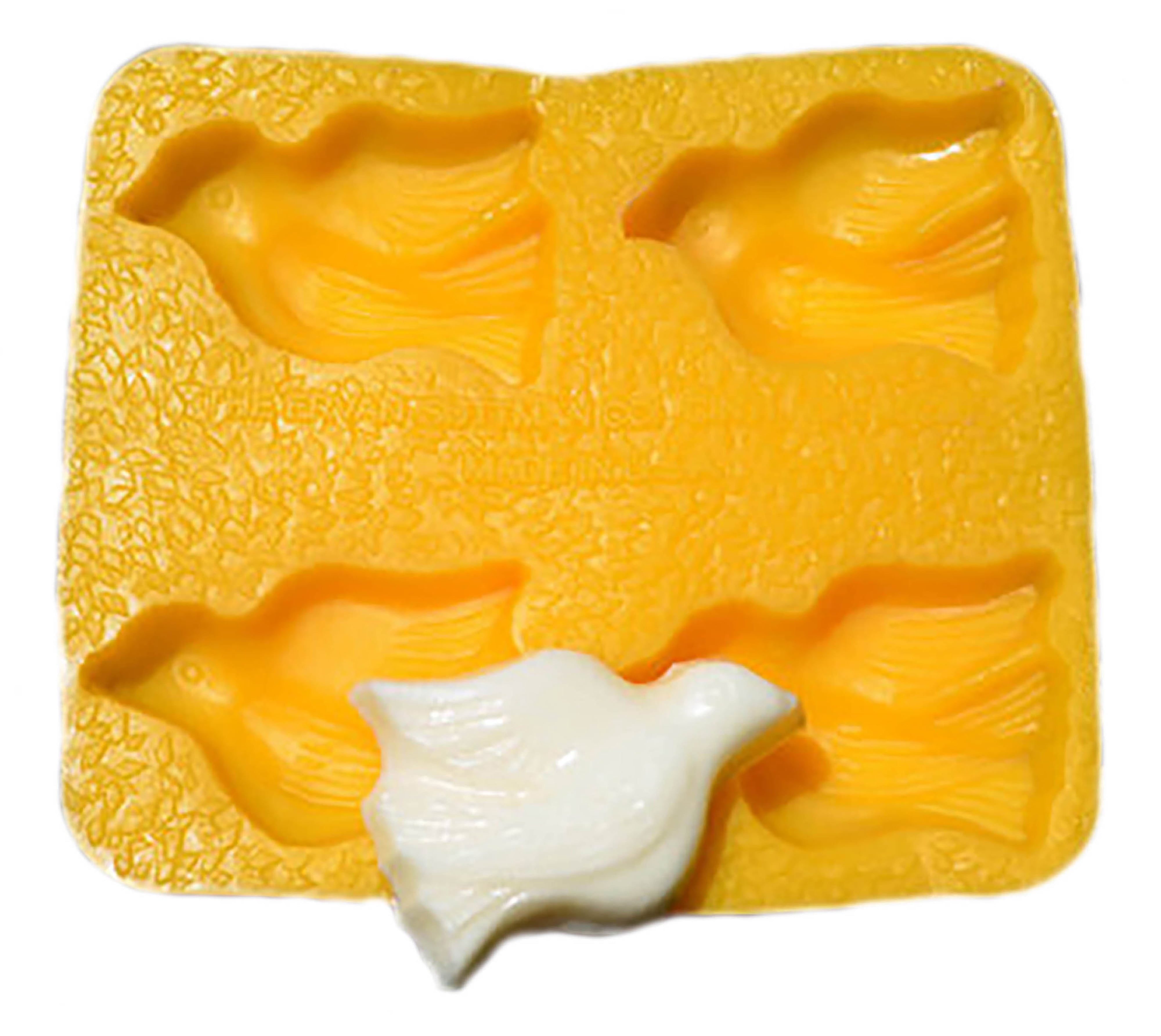 EDELAINE'S Dove 4 Cavity Silicone Molds for Cream Cheese Mints ...