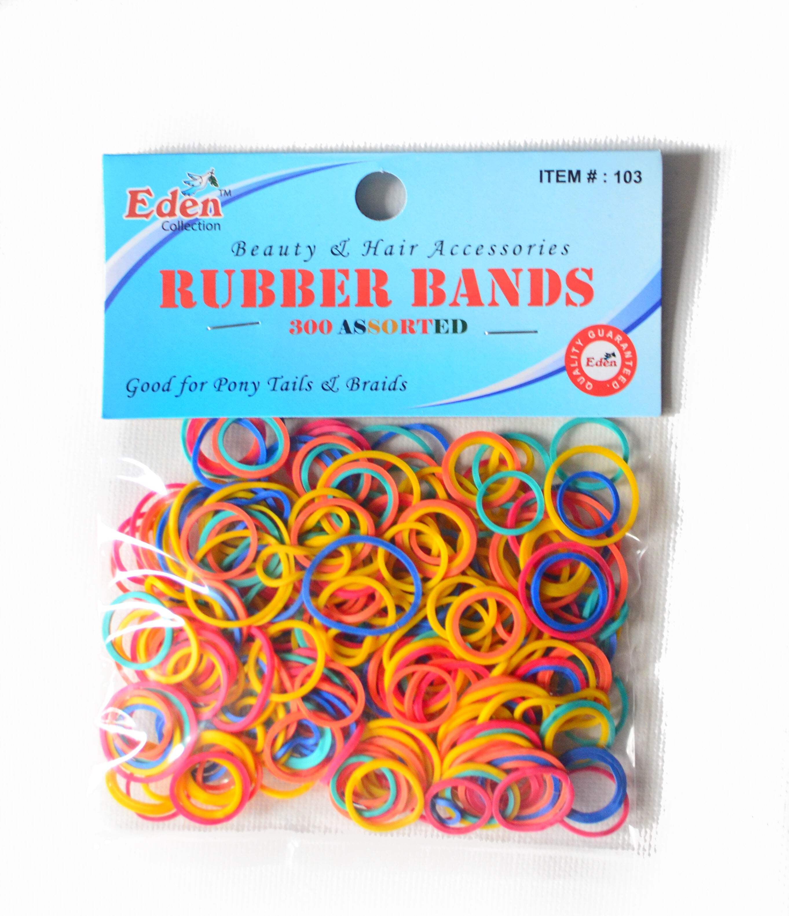EDEN COLLECTION - Rubber Bands 300 Assorted - Walmart.com