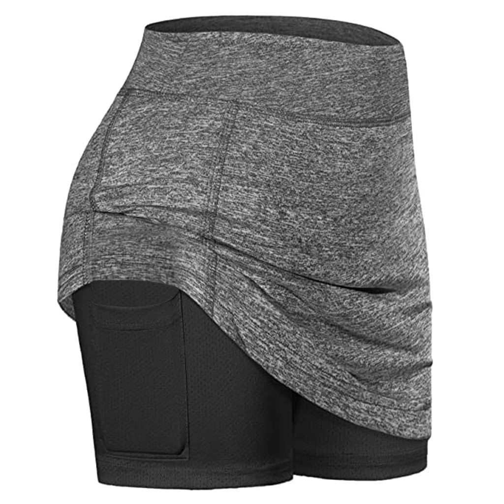 EDFBUYKRS Female Skirts Womens Skirts Fall Winter Women's Tennis Skirts ...
