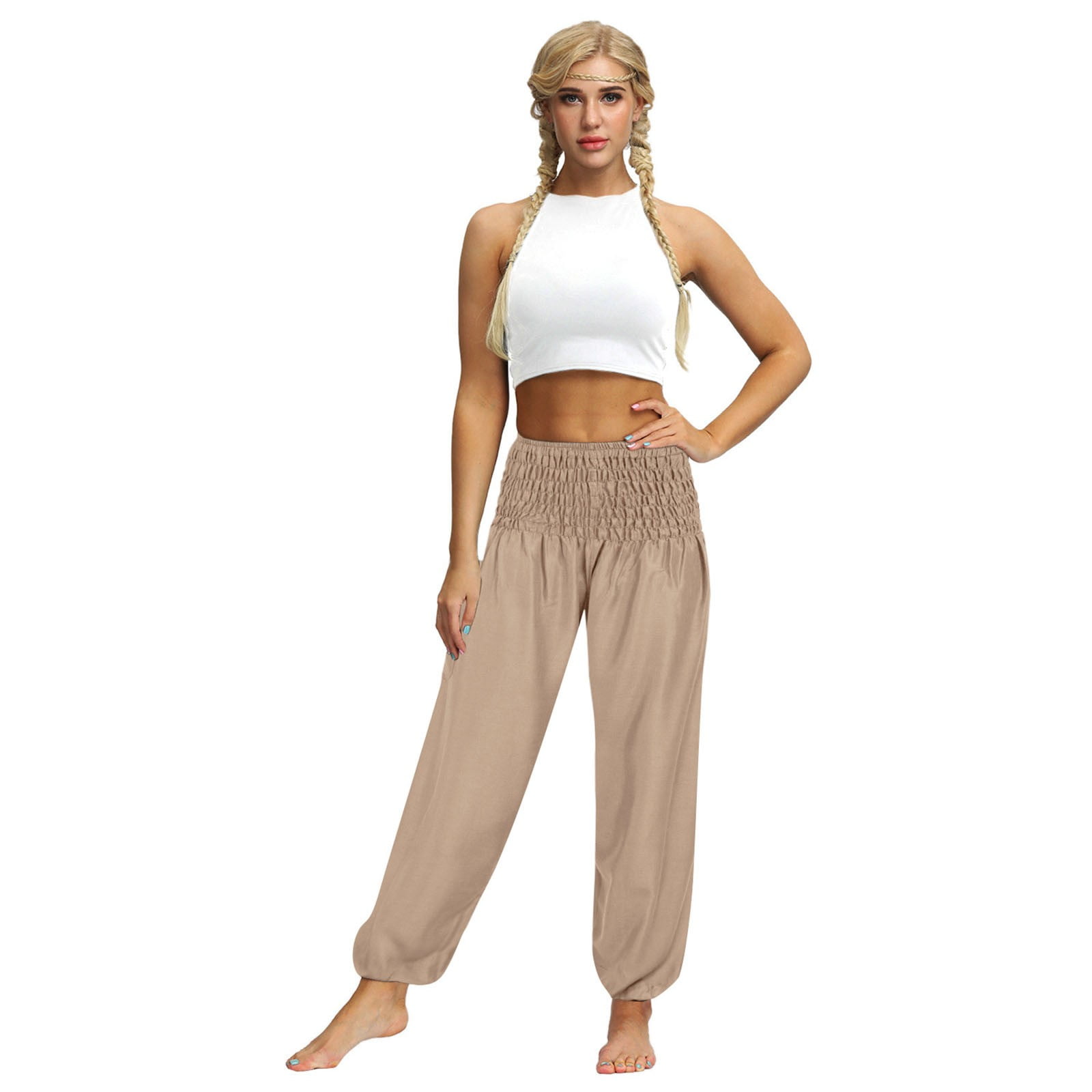 EDFBUYKRS Female Women Pants Casual Graphic Sweatpants Womens Winter ...