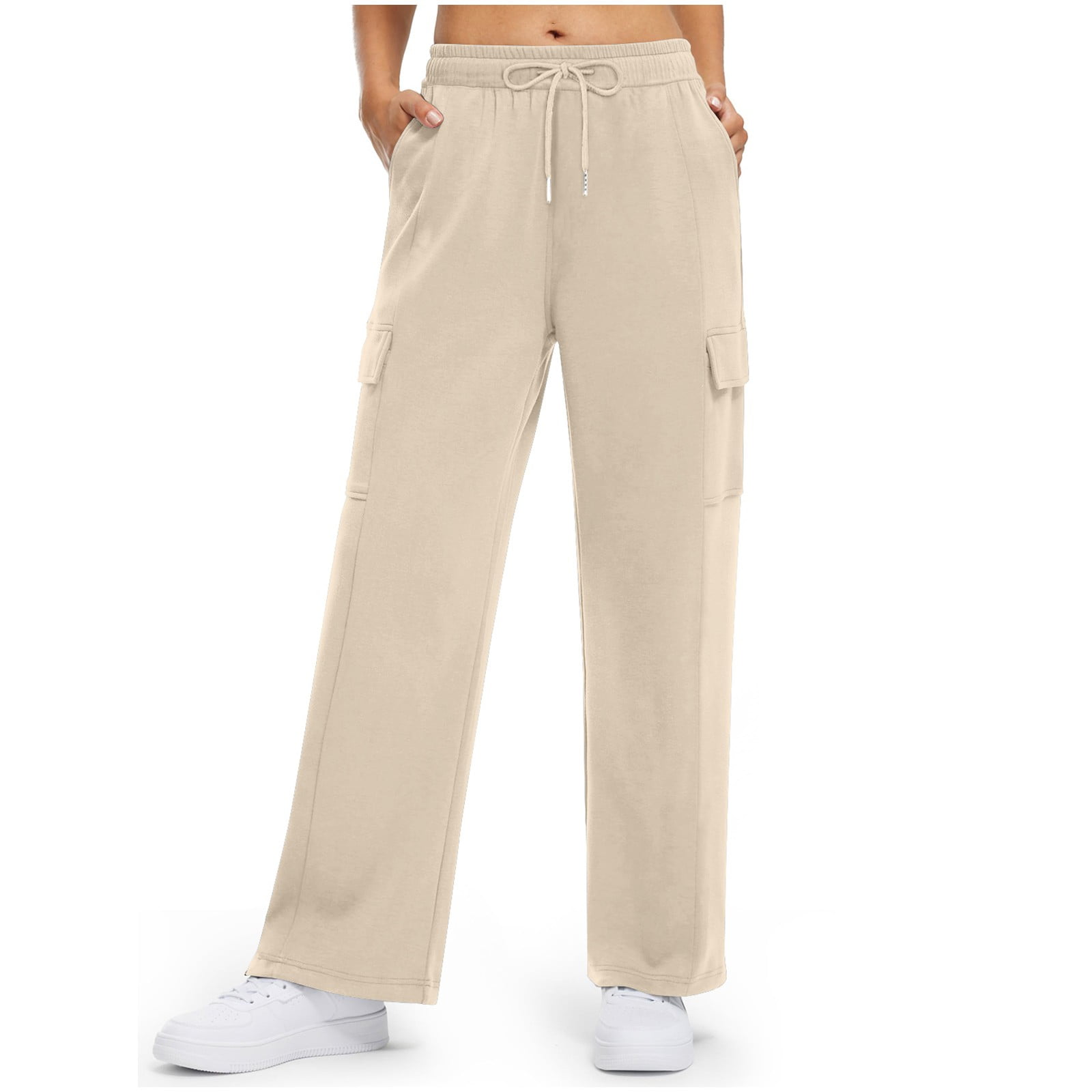 EDFBUYKRS Female Women Pants Casual Pants for Women High Waist Jeans ...