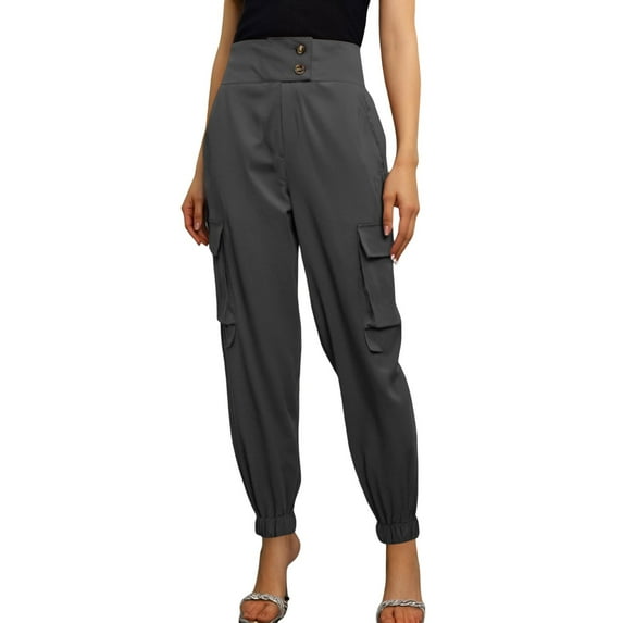 EDFBUYKRS Female Women Pants Casual Travel Pants Women Petite Denim ...