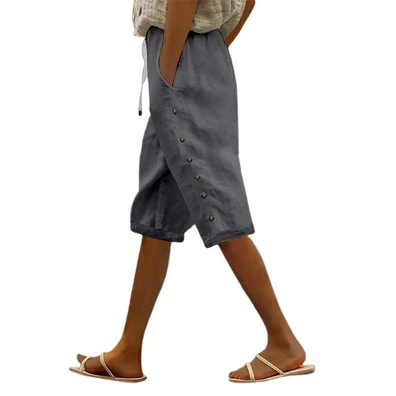 EDFBUYKRS Female Women Pants Casual Women's Pants Petite Size Women's ...