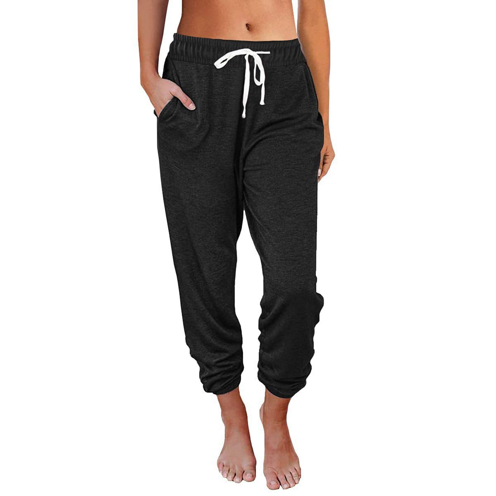 EDFBUYKRS Female Women Pants Casual Womens Tall Pants 34-36 Inch Inseam ...