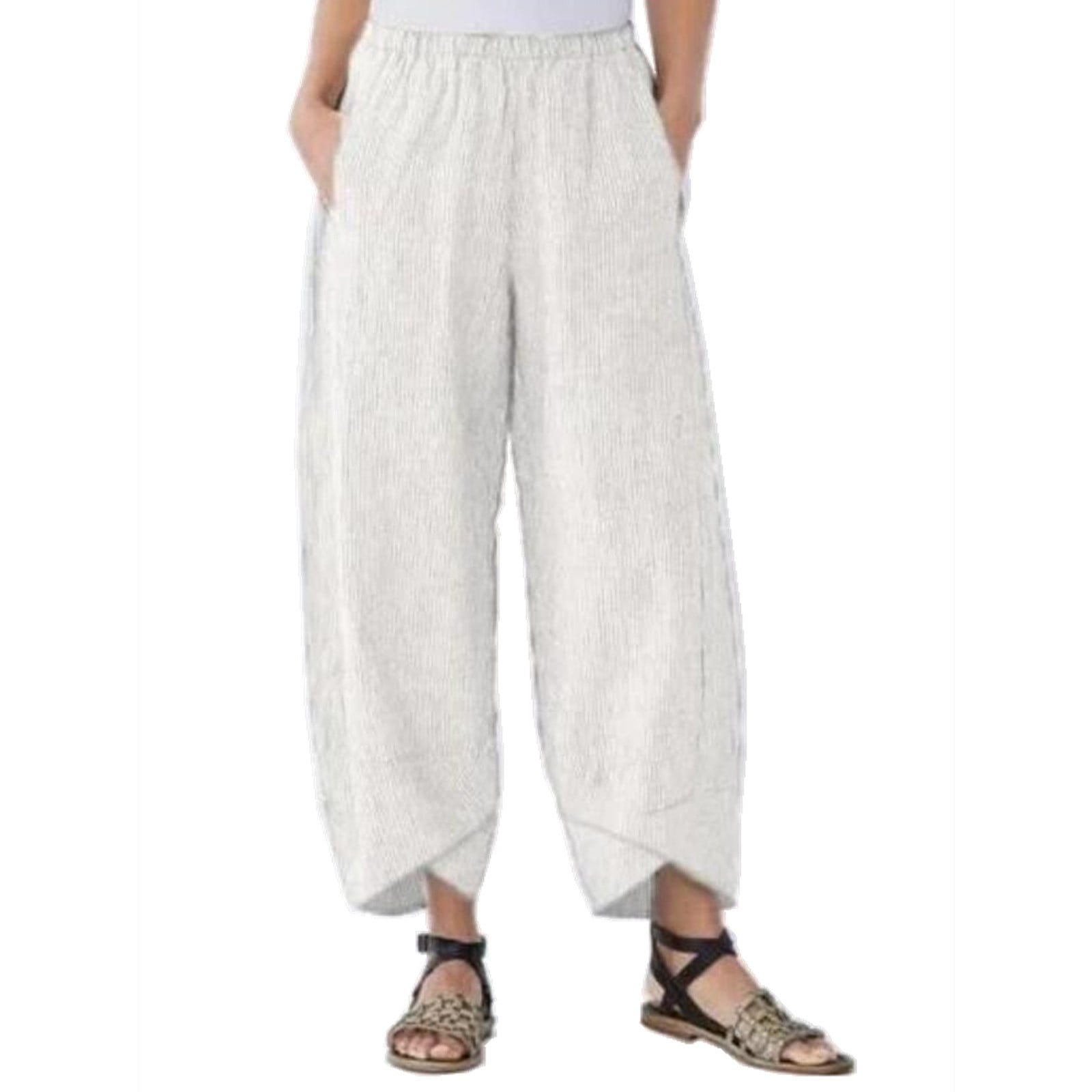 EDFBUYKRS Female Women Pants Casual Womens Tall Pants Suits 34-36 Inch ...