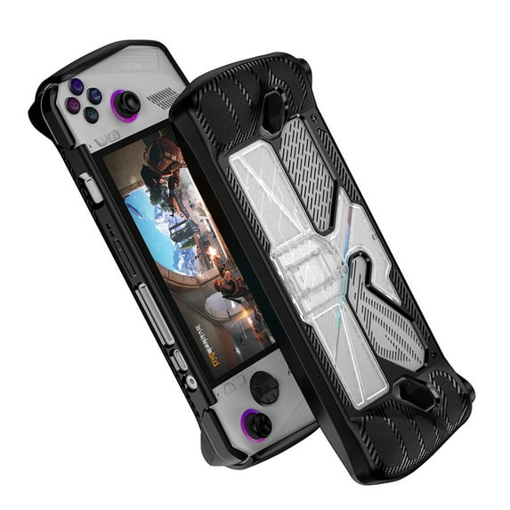 EDFRWWS Game Console Cover with Bracket Protective Case for Asus Rog ...