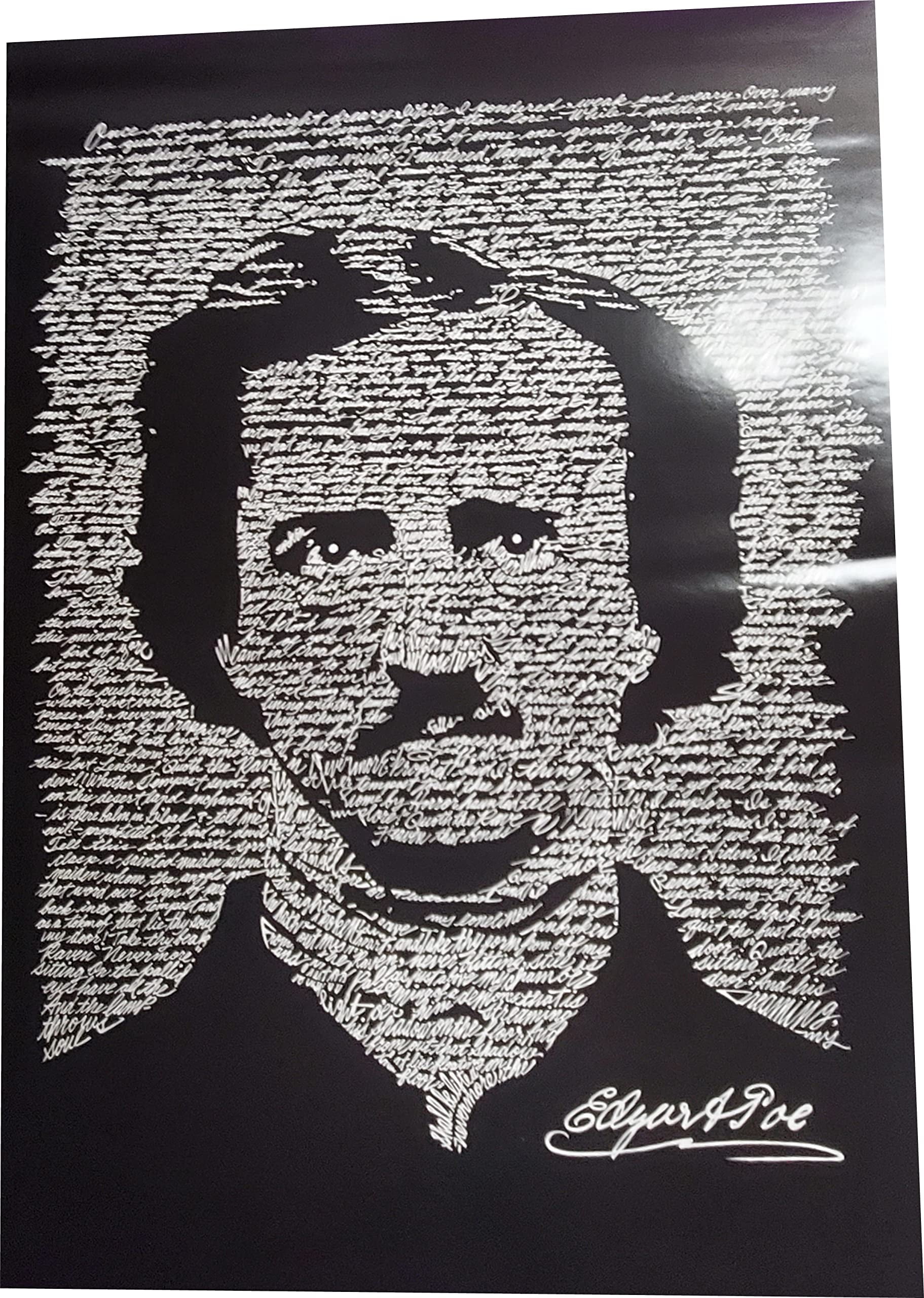 EDGAR ALLAN POE - RAVEN POSTER - 23" x 35" - #3053 - Walmart.com
