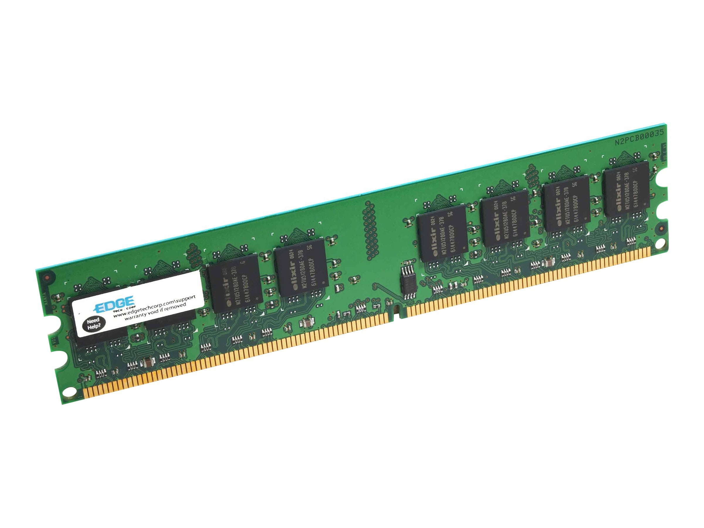 EDGE - DDR2 - module - 1 GB - DIMM 240-pin - 533 MHz / PC2-4200 - CL3 - 1.8 V - unbuffered - non ...