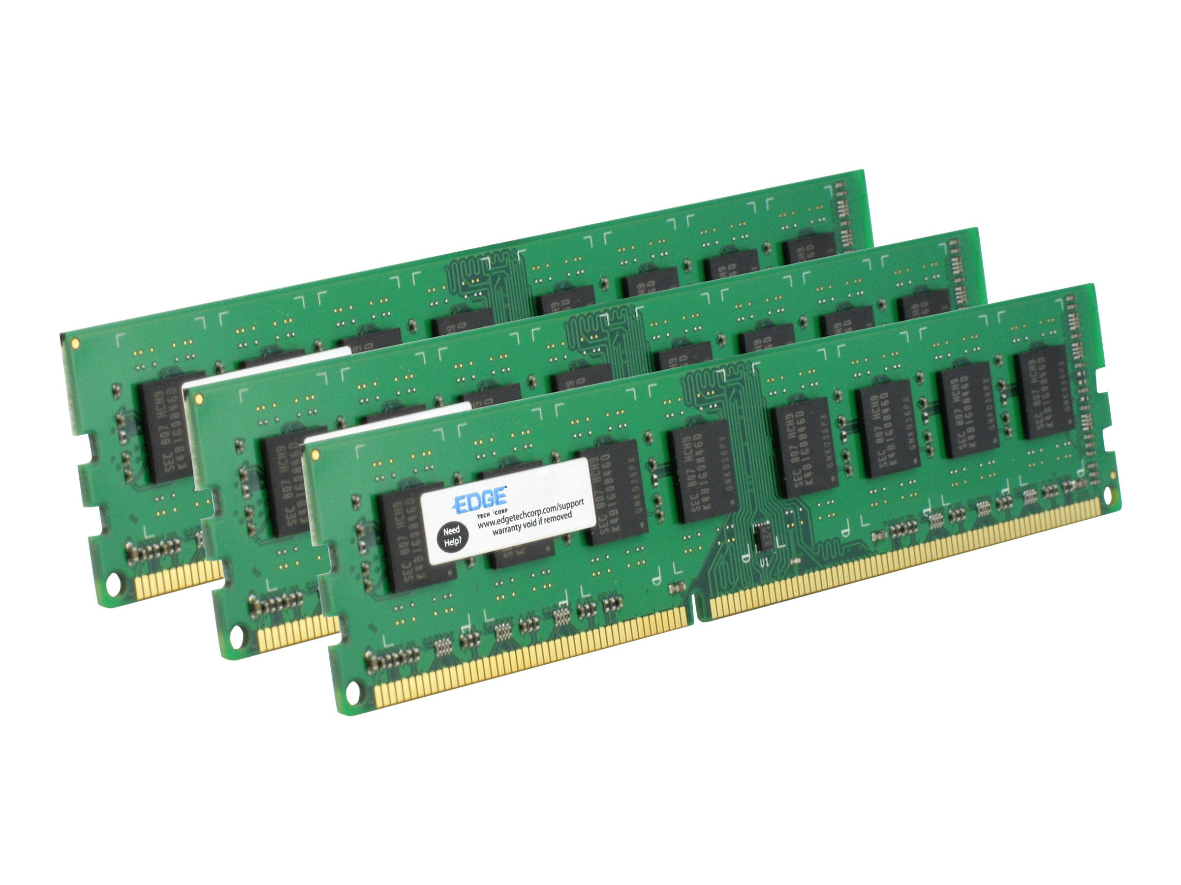 EDGE - DDR3 - kit - 24 GB: 3 x 8 GB - DIMM 240-pin - 1333 MHz / PC3 ...