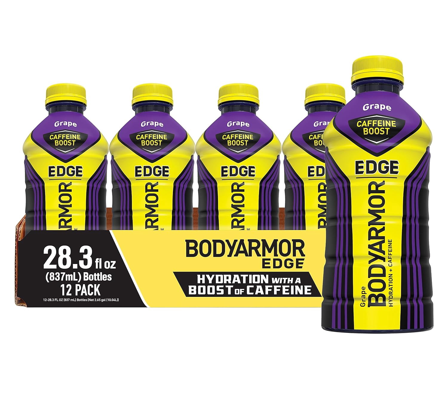 EDGE Sports Drink with Caffeine, Grape, Potassium-Packed Electrolytes ...