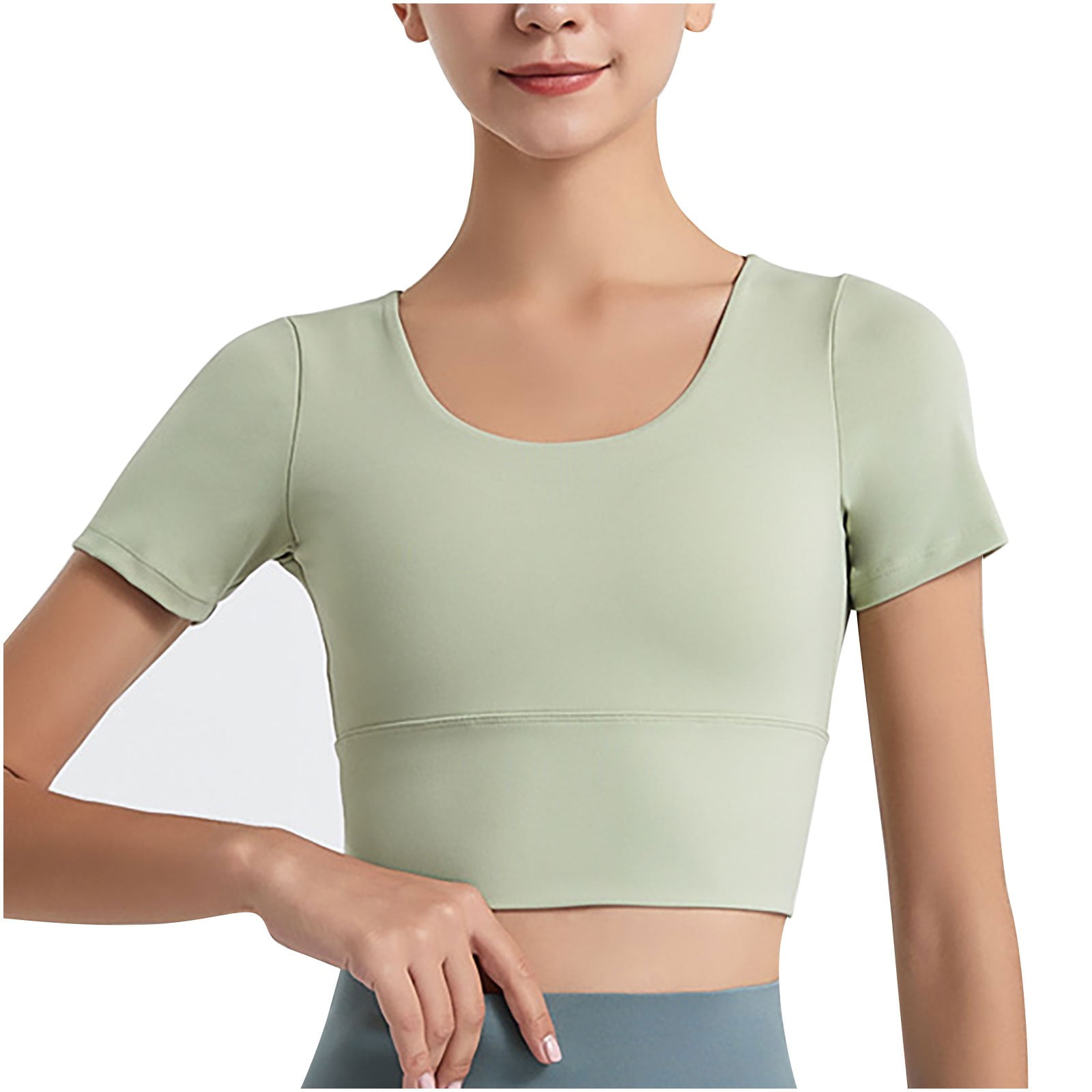 EDHITNR 2024 New Nude Yoga Sports Underwear, Tank Tops With Built In ...