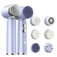 EDHITNR 6-in-1 Rotating Facial Cleansing Brush, Rechargeable USB Face ...