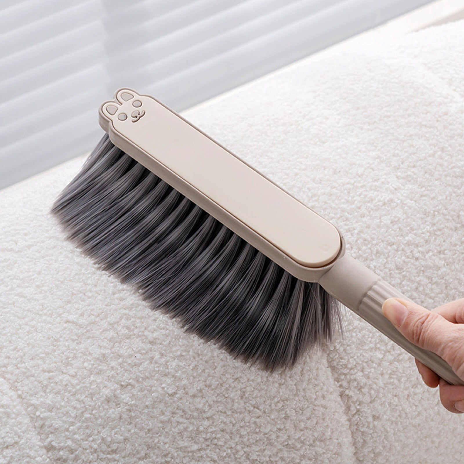 EDHITNR Bed Cleaning Brush, Long Handle Soft Bristle Brush for Bed ...
