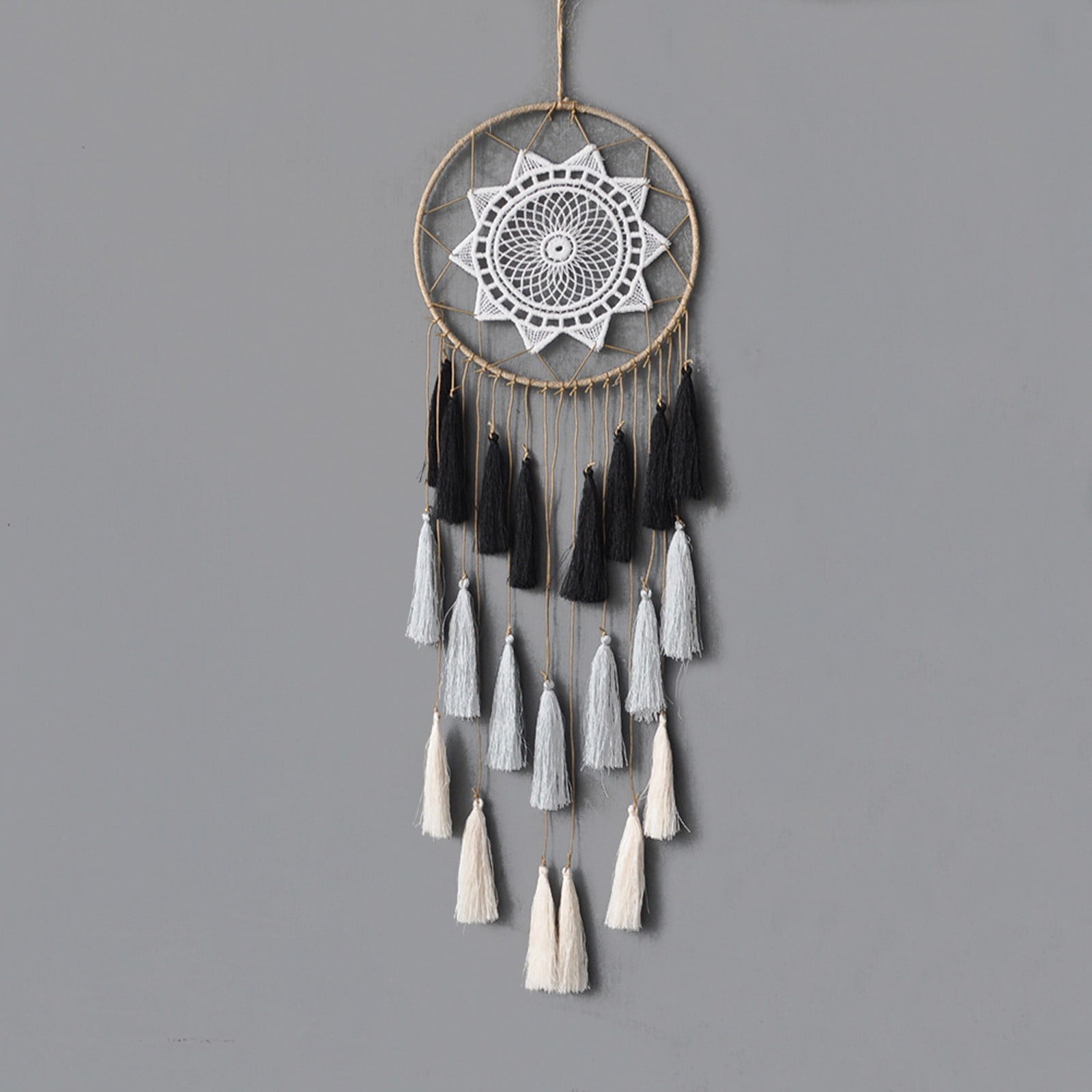 EDHITNR Bohemian Dream Catcher, Handwoven Tassel Pendant Wall Decor ...