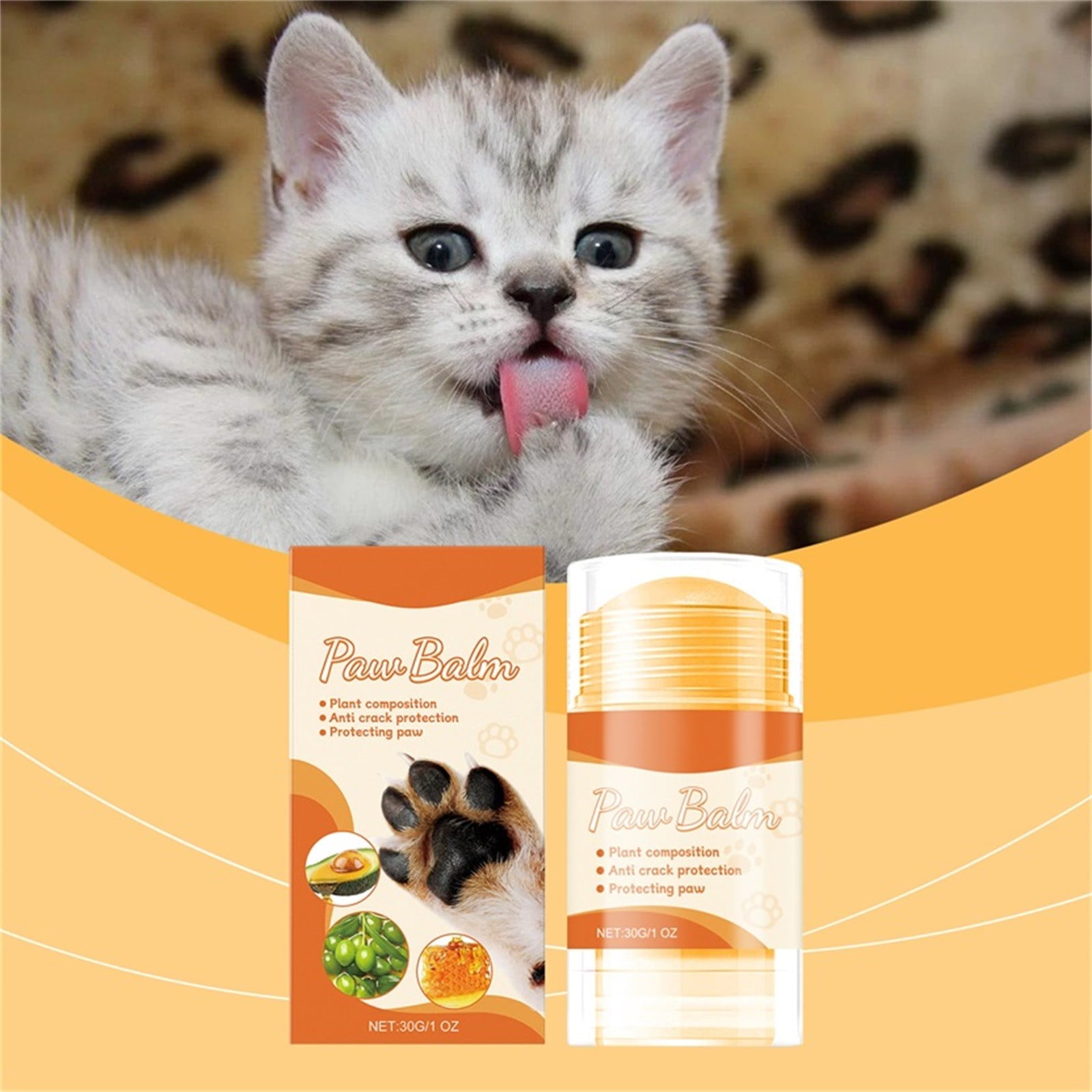 EDHITNR Dog Paw Balm, Pet Paw Repair Cream for Dry Cracked Paws Nose ...