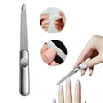 EDHITNR Double-Sided Nail File, Stainless Steel Nail Art Tool Set ...