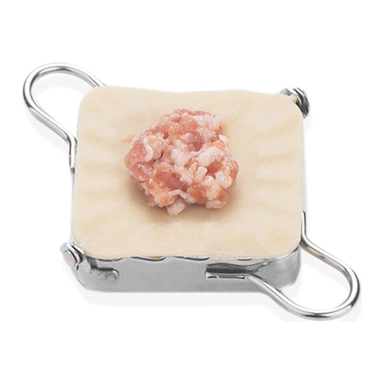 EDHITNR Dumpling Maker, Stainless Steel Dumpling Mould and Dough Cutter ...