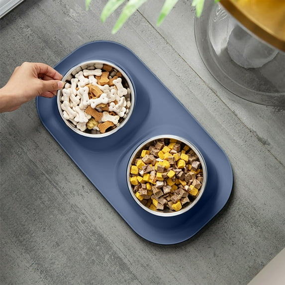 EDHITNR Elevated Pet Bowl, High Foot Cat Food Bowl Dog Water Dish ...