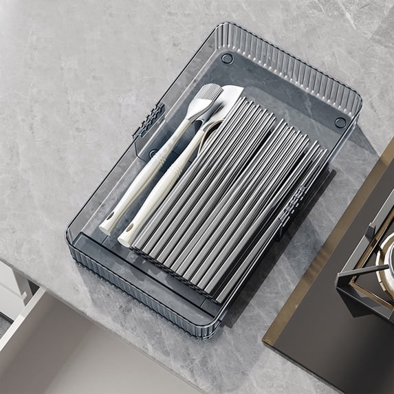 EDHITNR Expandable Drawer Organizer, Retractable Kitchen Storage Box ...