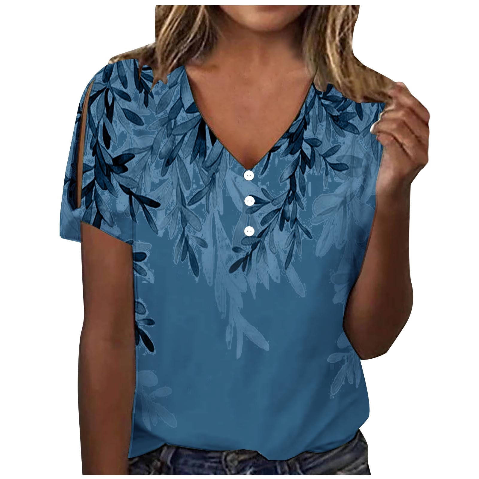 XWSHYW Going out Tops for Women Women's Plus Size Tops Clearance ...