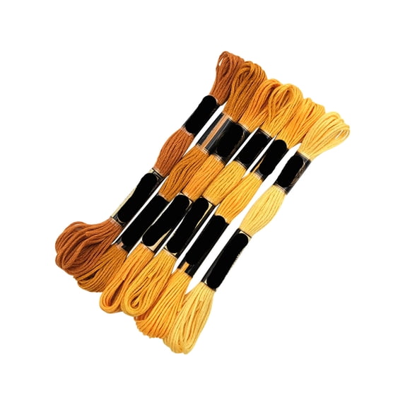 EDHITNR Gradient Embroidery Thread, 8 Meters 6 Color Embroidery Floss ...