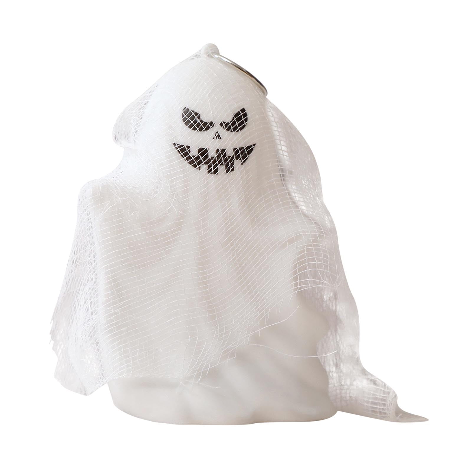 EDHITNR Halloween Decorations, Glowing Ghost Hanging Ornament, Light Up ...