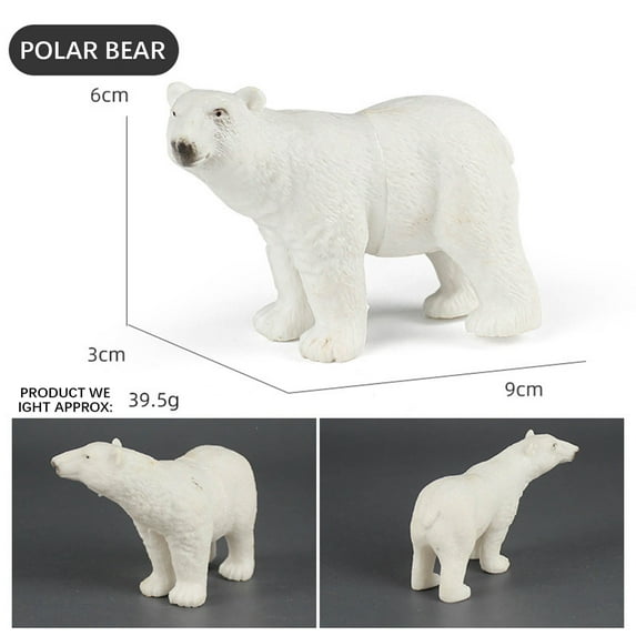 EDHITNR Lifelike Wild Animal Toy Set, 12 Realistic Stuffed Animals for ...