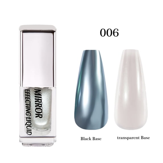 EDHITNR Magnetic Gel Nail Polish, Mirror Powder Ice Skin Non-Flying ...