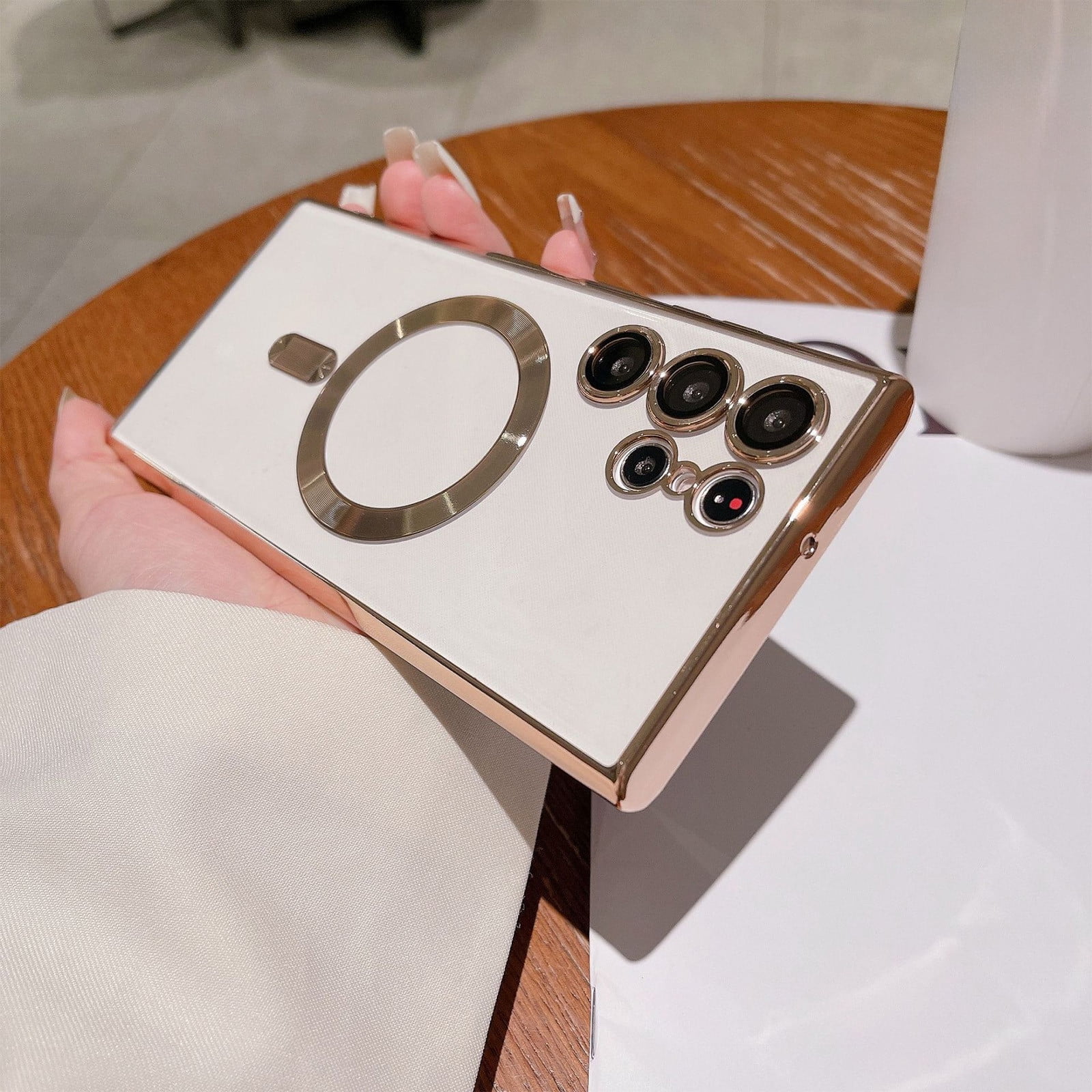 EDHITNR Magnetic Phone Case for S25 Ultra, Shockproof Protective Cover ...