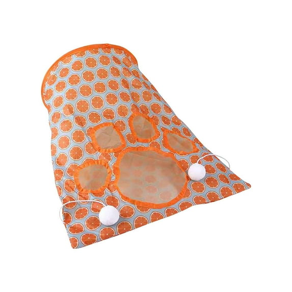 EDHITNR Pet Play Tunnel, Foldable Cat Dog Tunnel Toy, Indoor Outdoor ...