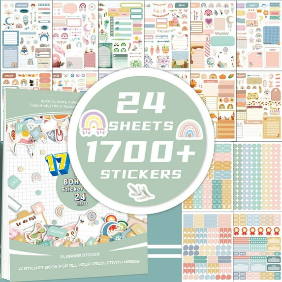 EDHITNR Planner Stickers, Must-Have Superior Organizer Stickers for ...