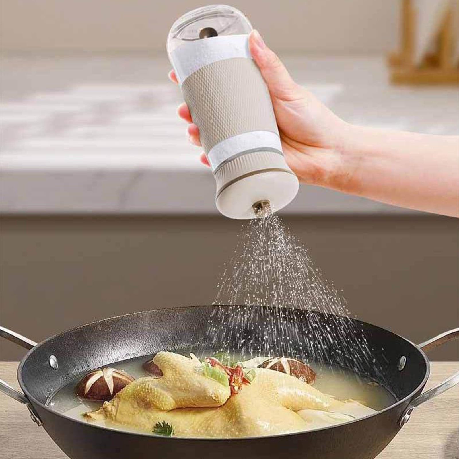 EDHITNR Quantitative Salt Shaker, Precise Seasoning Dispenser with ...