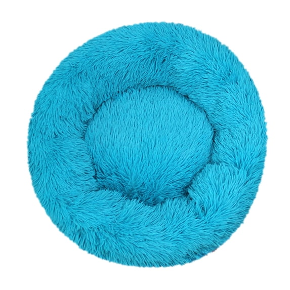 EDHITNR Round Dog Bed, Comfortable Kennel Pet Litter Sleep Bed with ...
