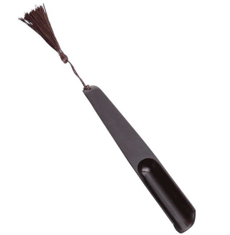 EDHITNR Sandalwood Tea Shovel with Ebony Fishtail Handle Natural Wood ...