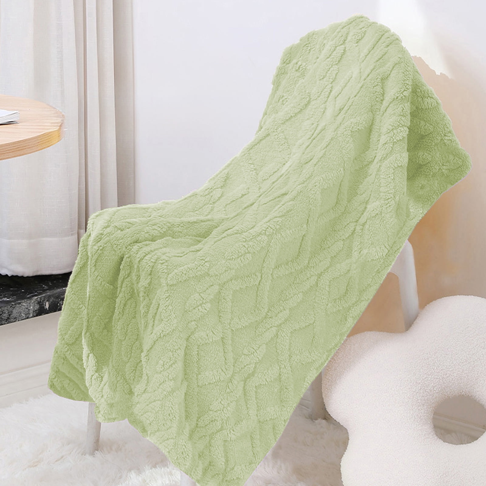 EDHITNR Soft Fleece Blanket, Cozy Shawl Throw for Sofa Bed, Warm Nap ...